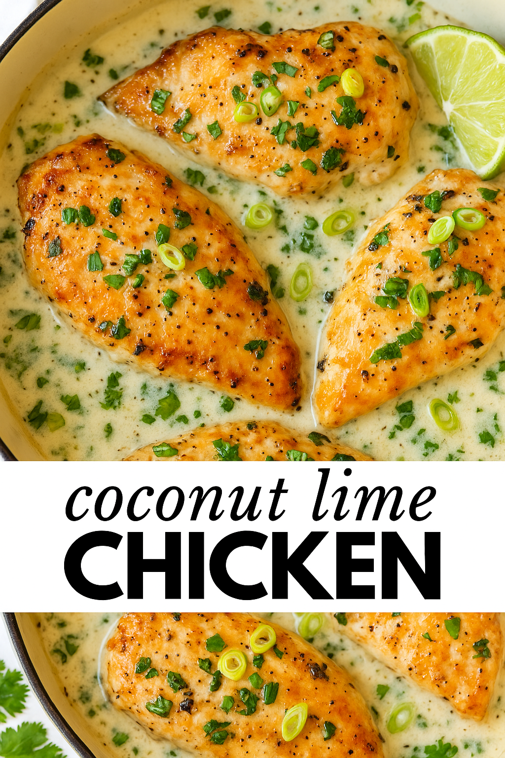 Creamy Coconut Lime Chicken