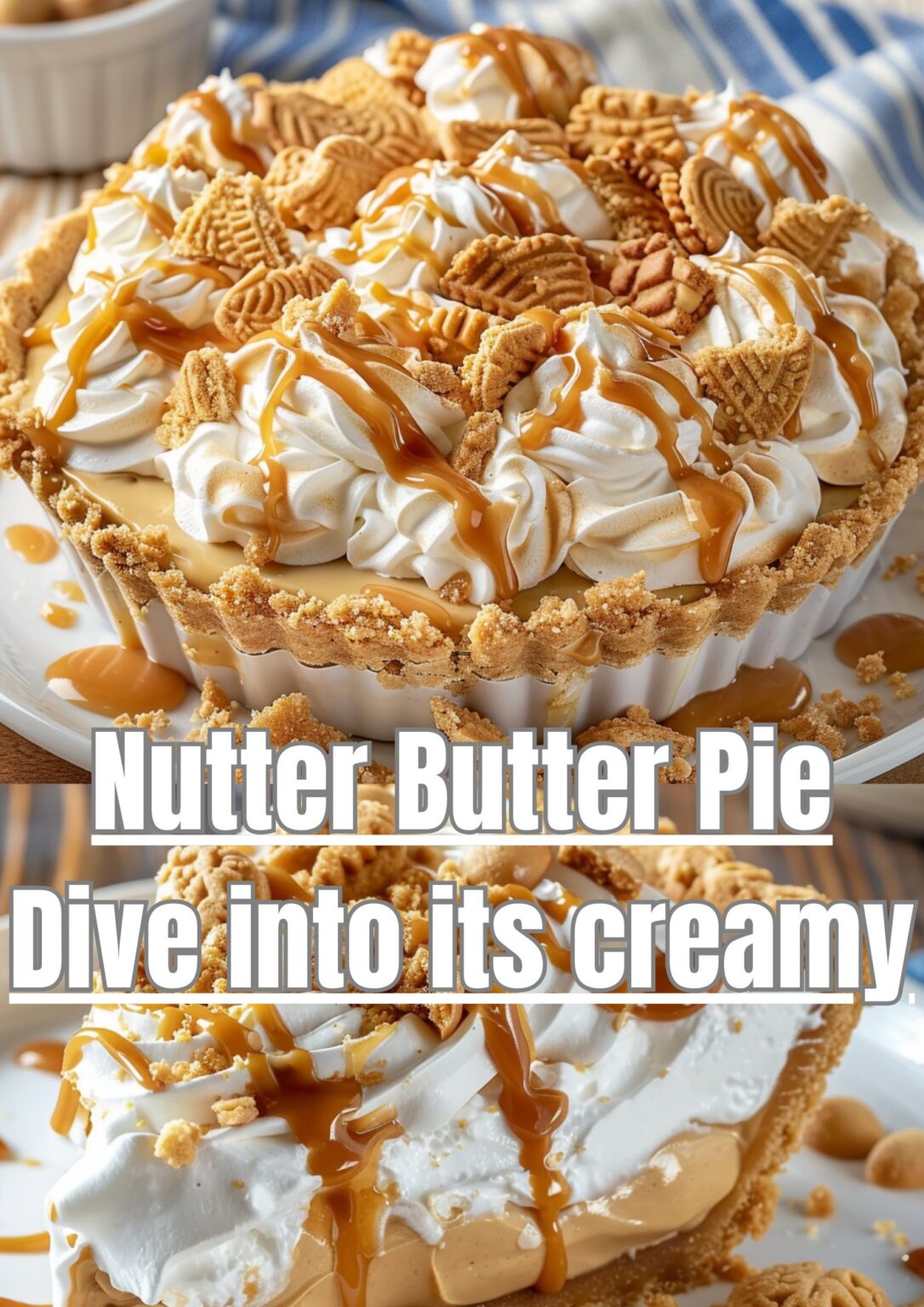 Nutter Butter Pie